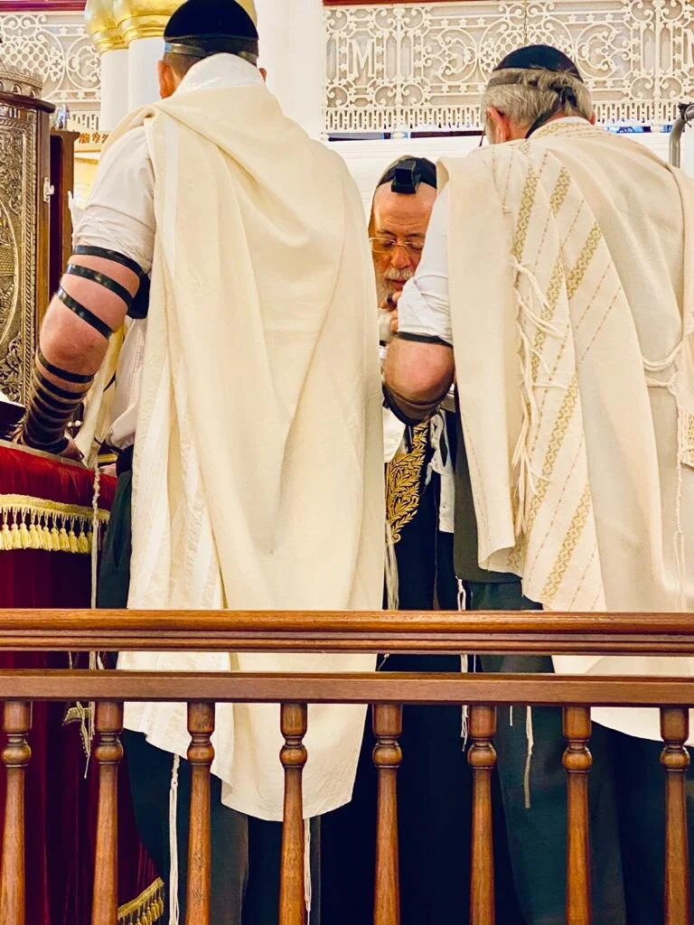 Visit of the Chief Rabbi of Jerusalem — Chesed-El Synagogue - Singapore