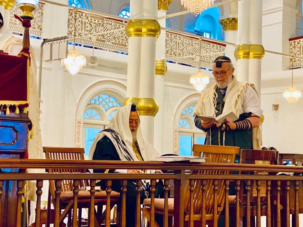 Visit of the Chief Rabbi of Jerusalem — Chesed-El Synagogue - Singapore
