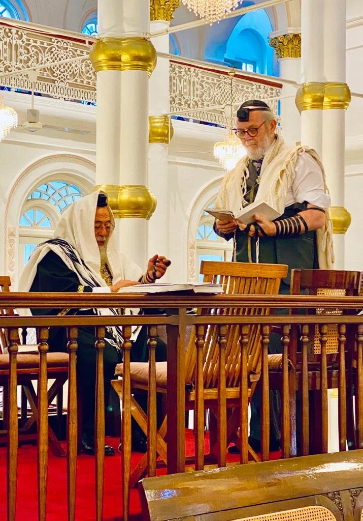 Visit of the Chief Rabbi of Jerusalem — Chesed-El Synagogue - Singapore
