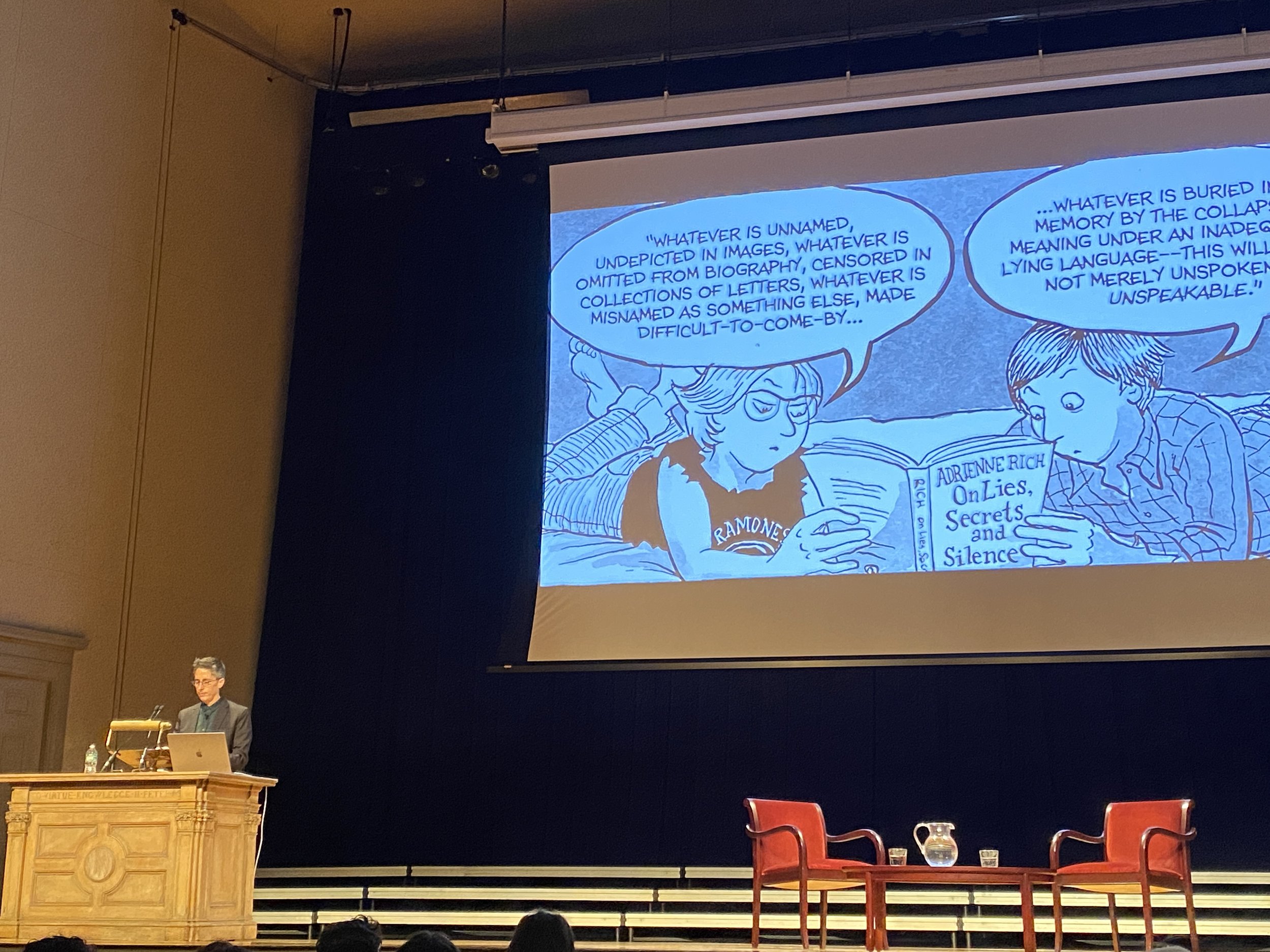 Alison Bechdel Shares Her Wisdom and Inspirations at Smith College ...