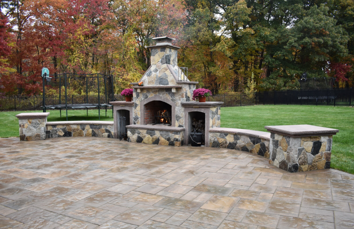 Outdoor Living Fireplace Gallery — StoneFire Outdoor Living