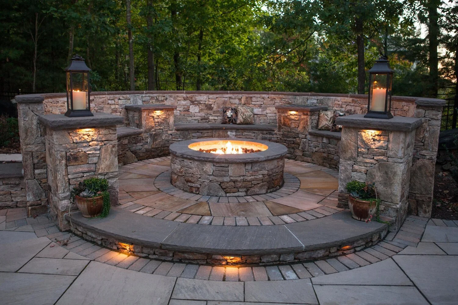 Outdoor Living Fire Pit Gallery — StoneFire Outdoor Living