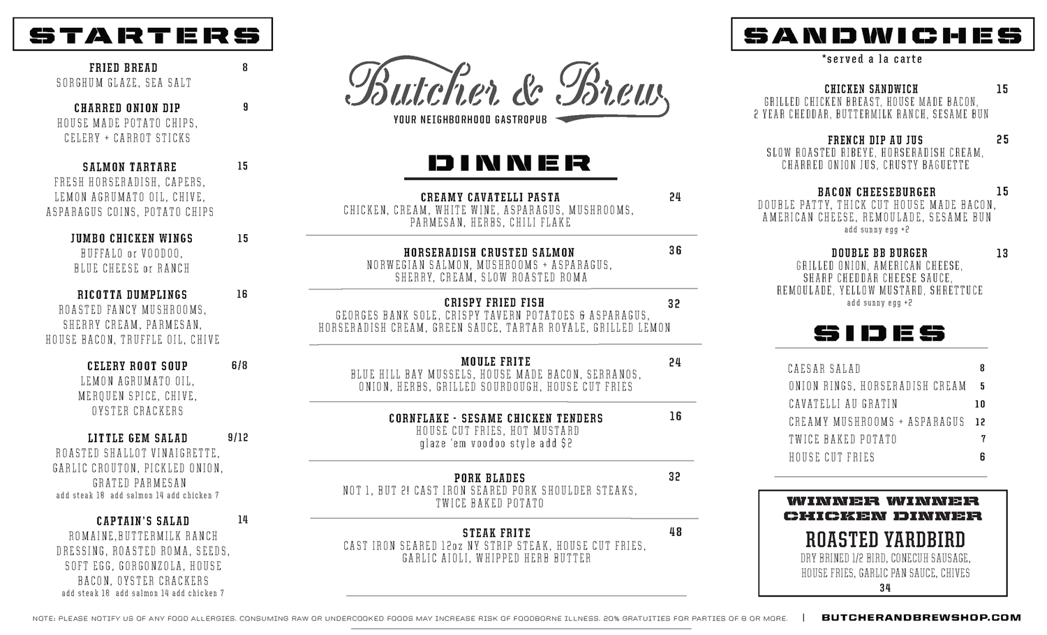 Butcher & Brew