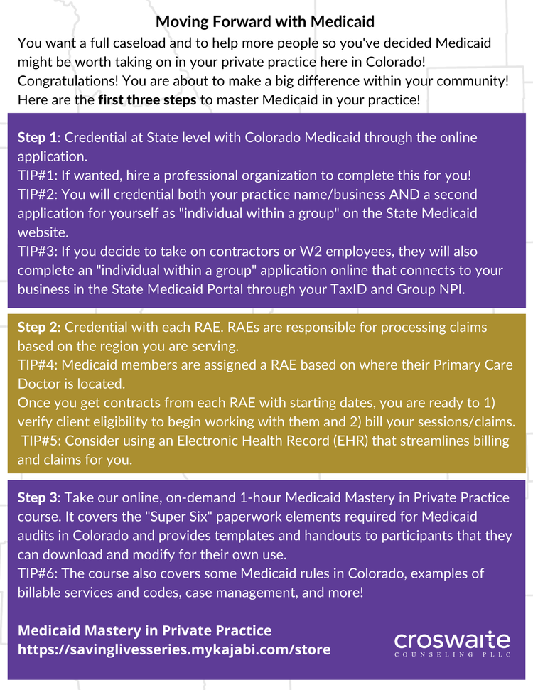Medicaid Mastery for Denver, CO Professionals in Private Practice ...