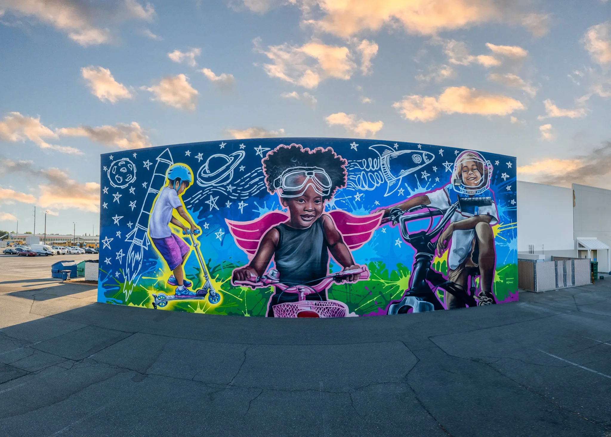 Community Murals Project Sacramento California — Cooney Productions