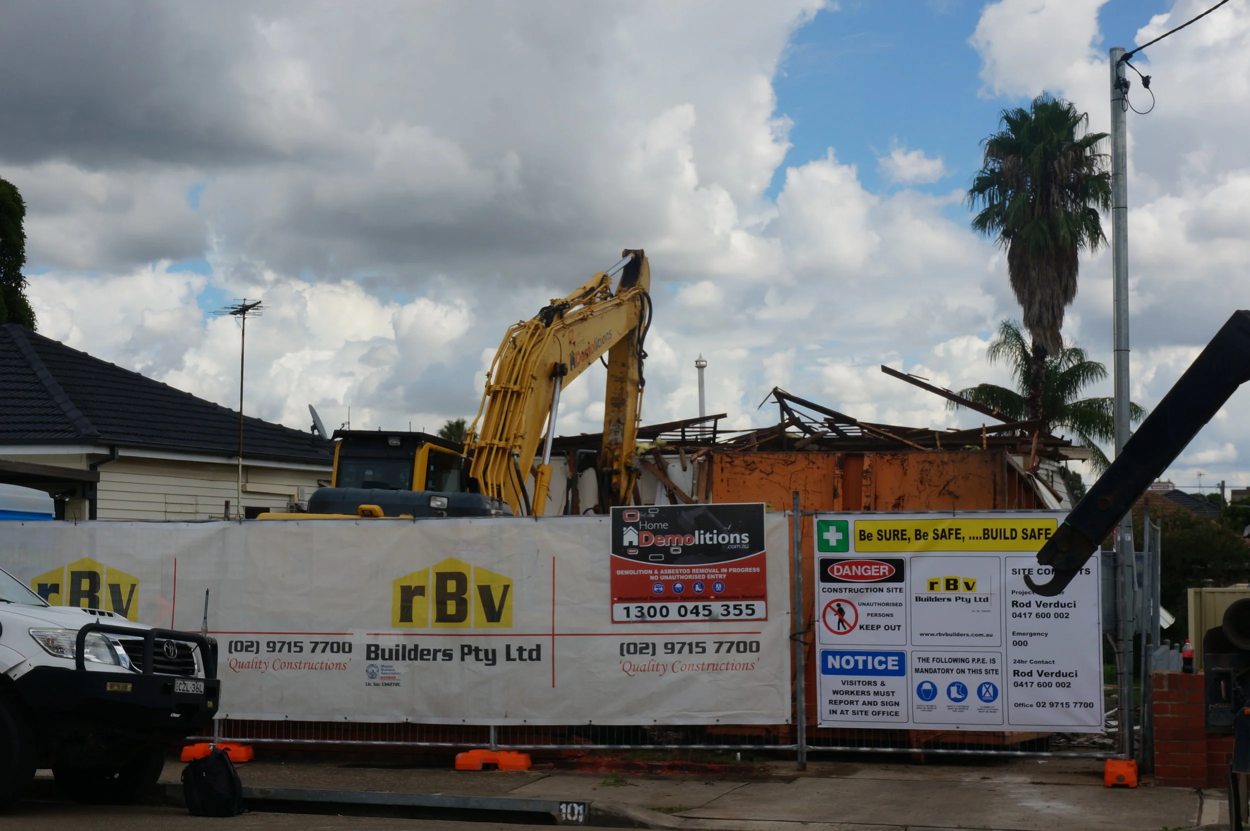 Demolition Site Fencing | Home Demolitions