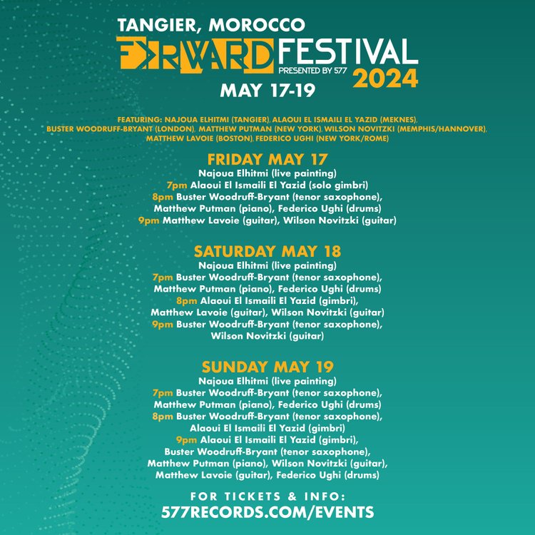 FORWARD FESTIVAL — 577 Records & Forward Festival