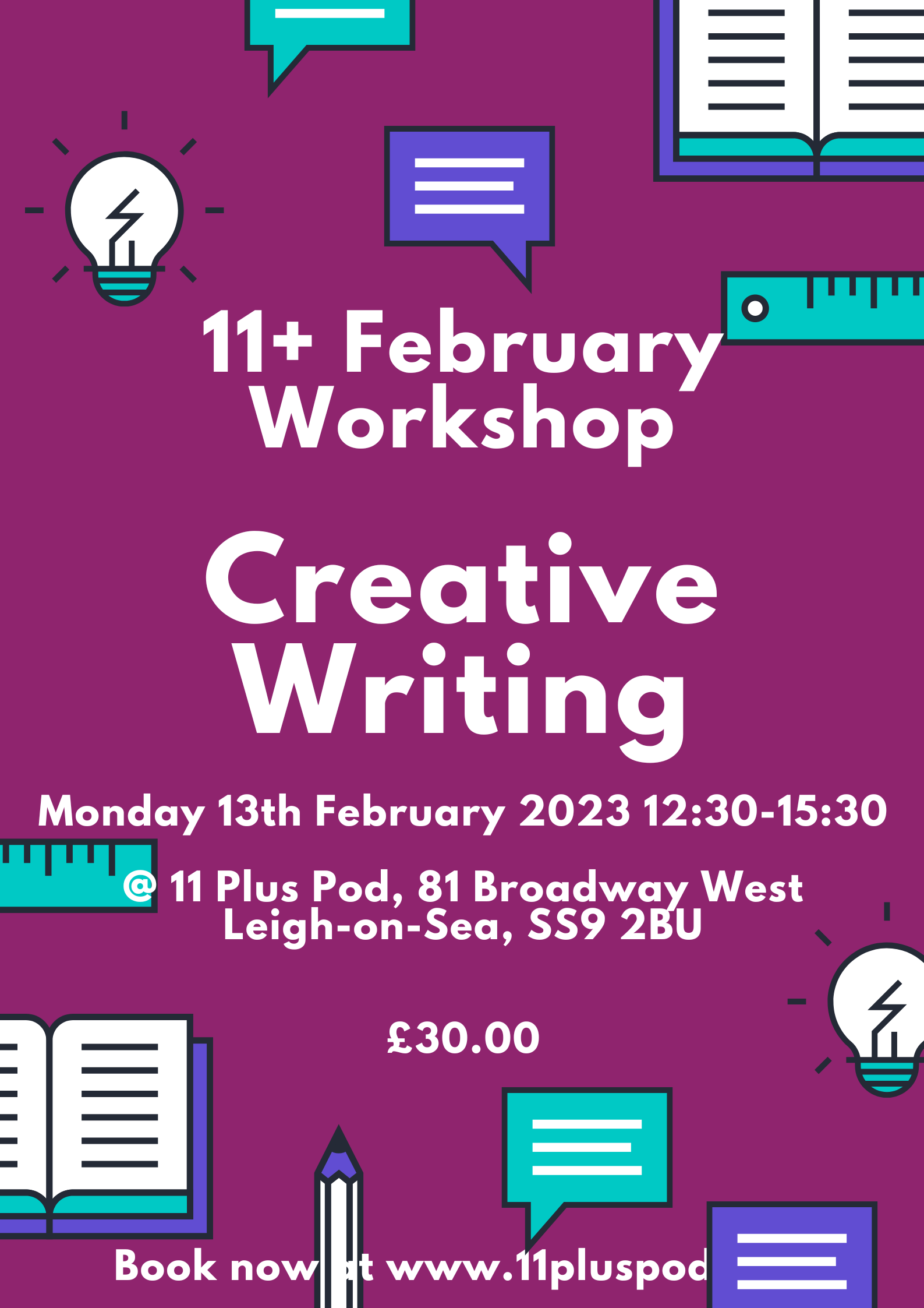 Workshops — 11 Plus Pod