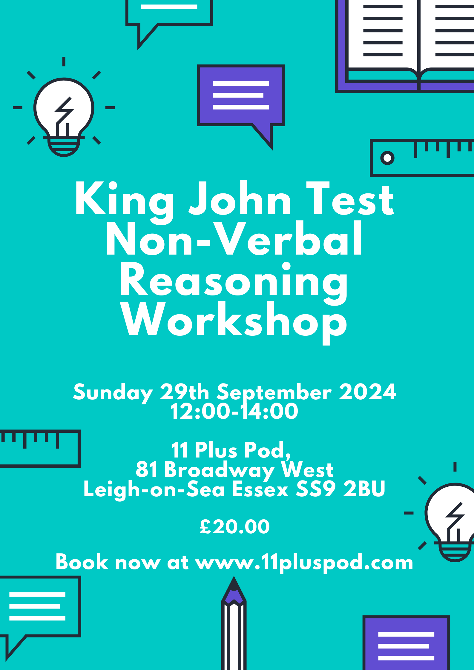 Workshops — 11 Plus Pod