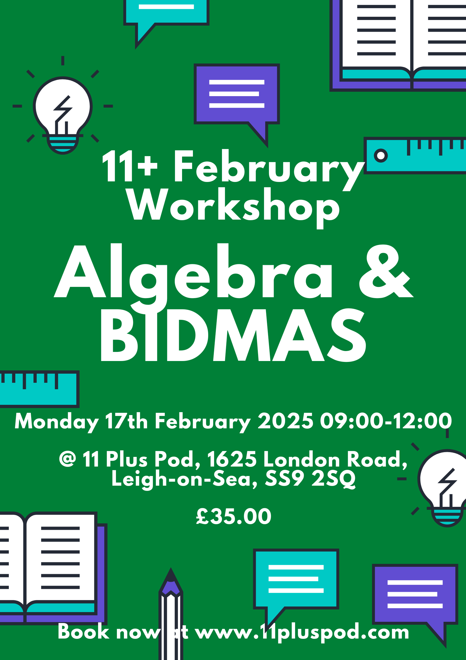 Workshops — 11 Plus Pod