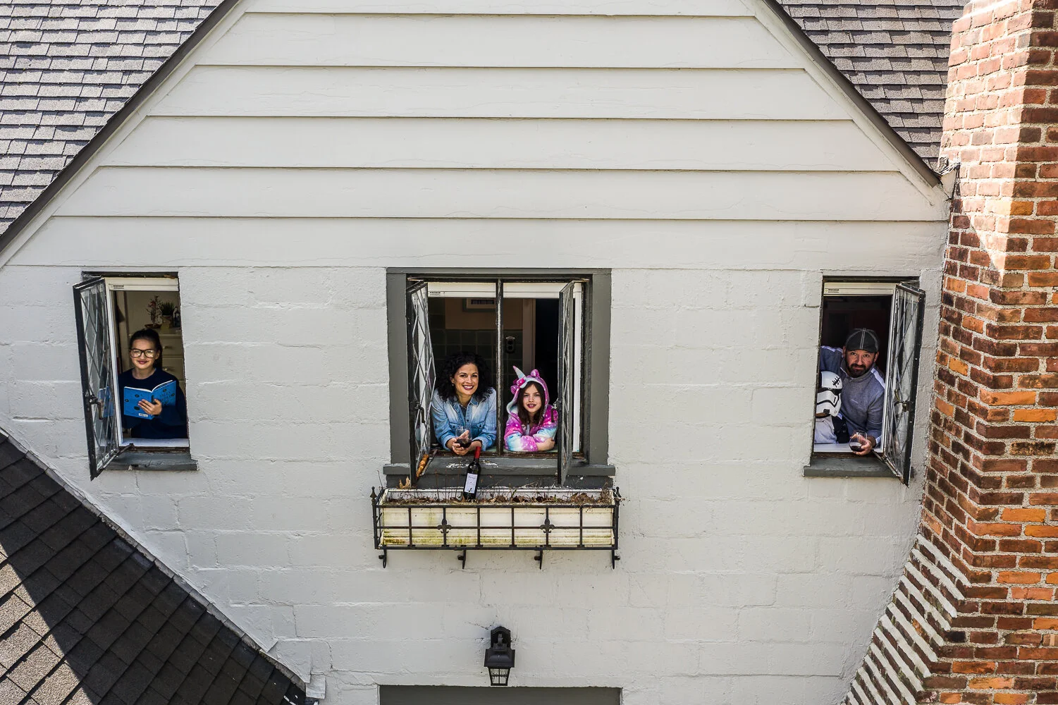 Coronavirus Quarantine Window Portraits — GREEN SKY Detroit Photo and ...