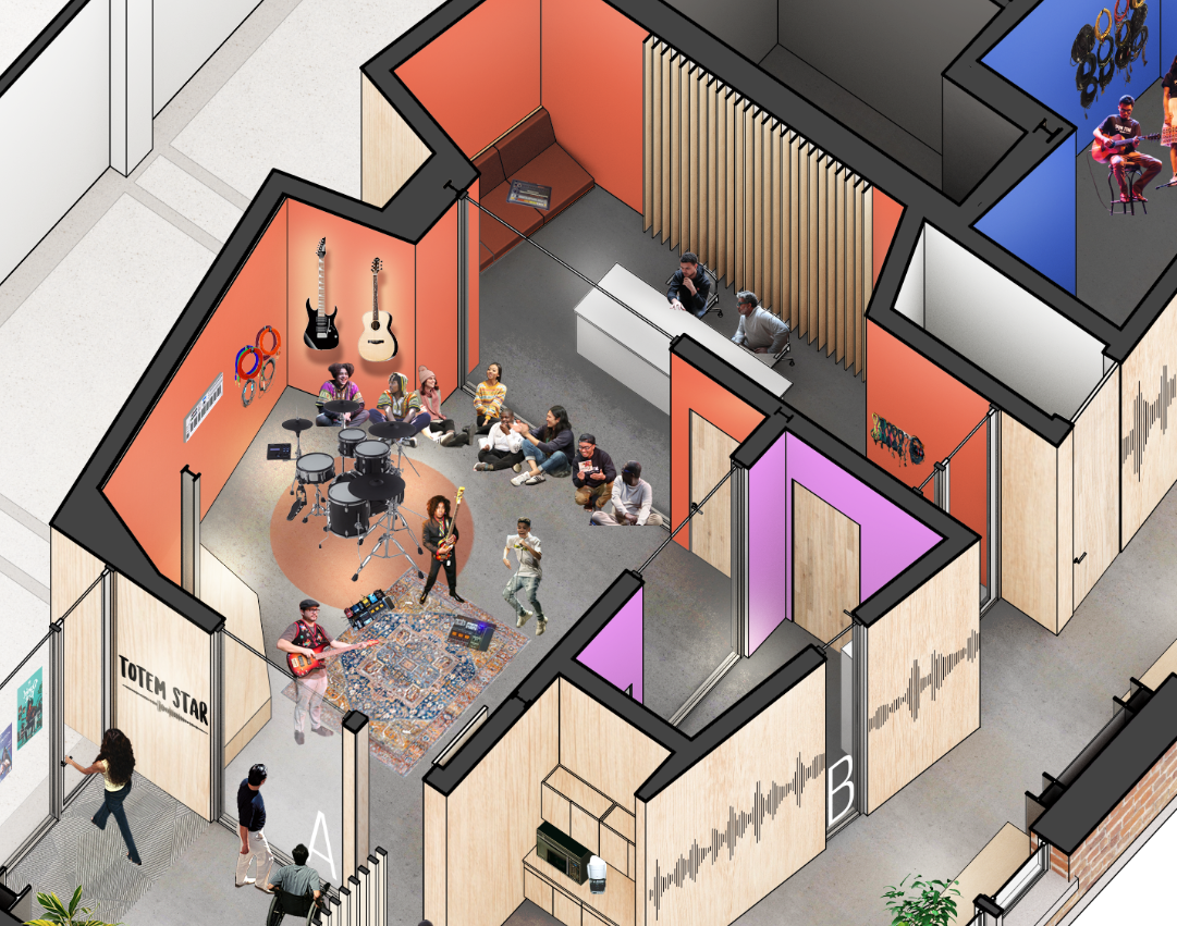 A New Recording Studio for Young Artists at King Street Station — Totem ...