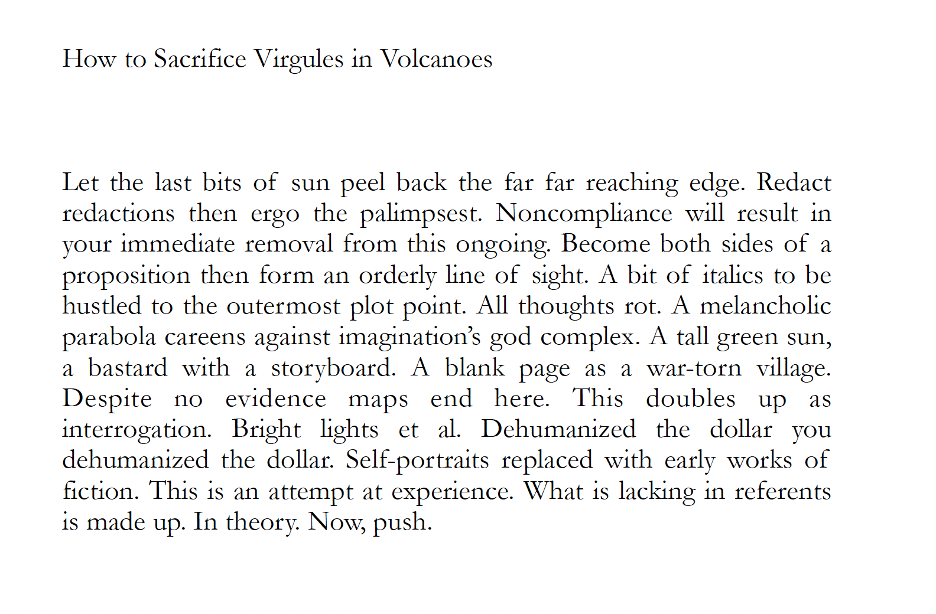 Joshua Bird - Collage — press II press