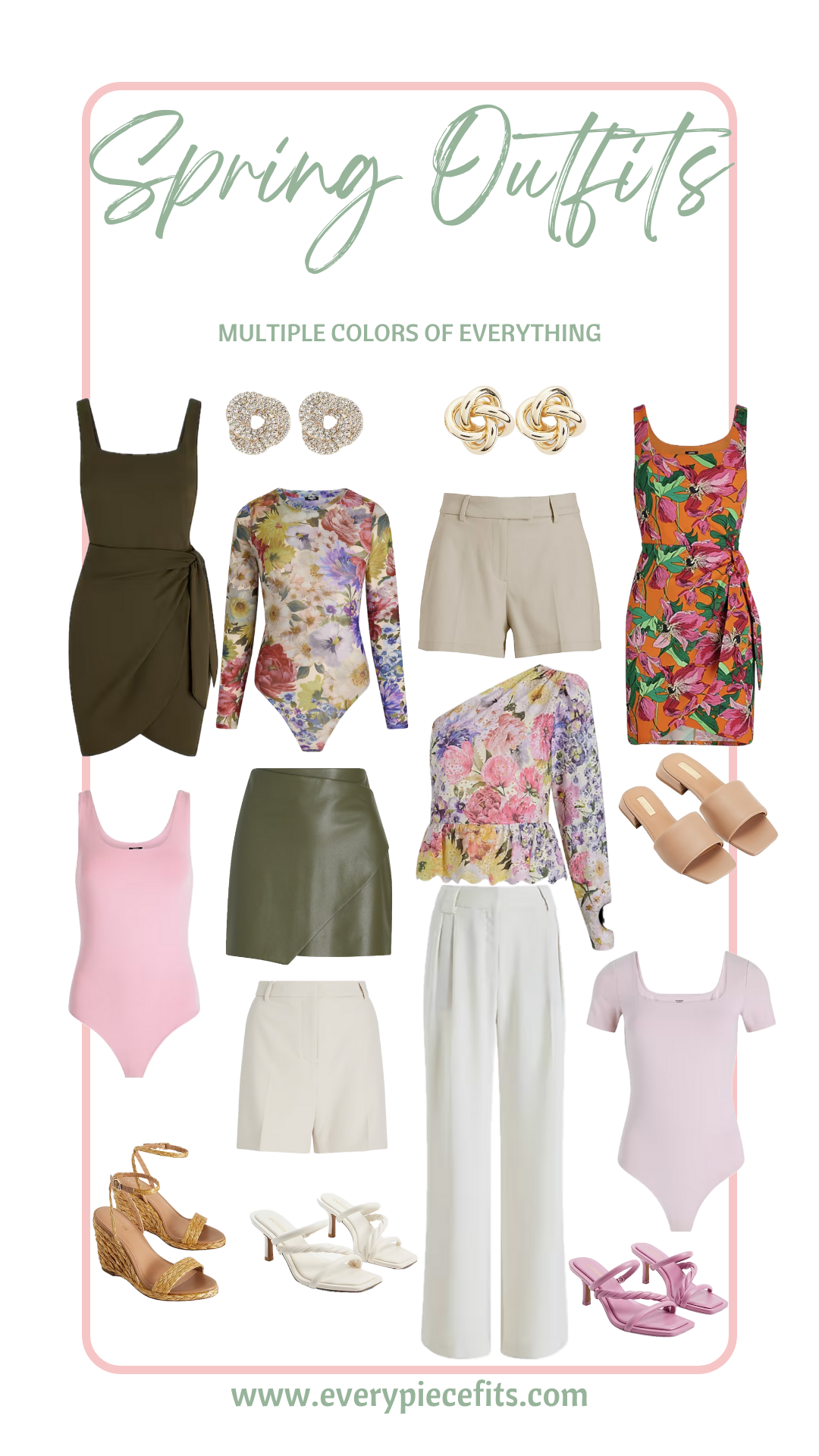 Spring Outfits and Easter Dresses — Every Piece Fits