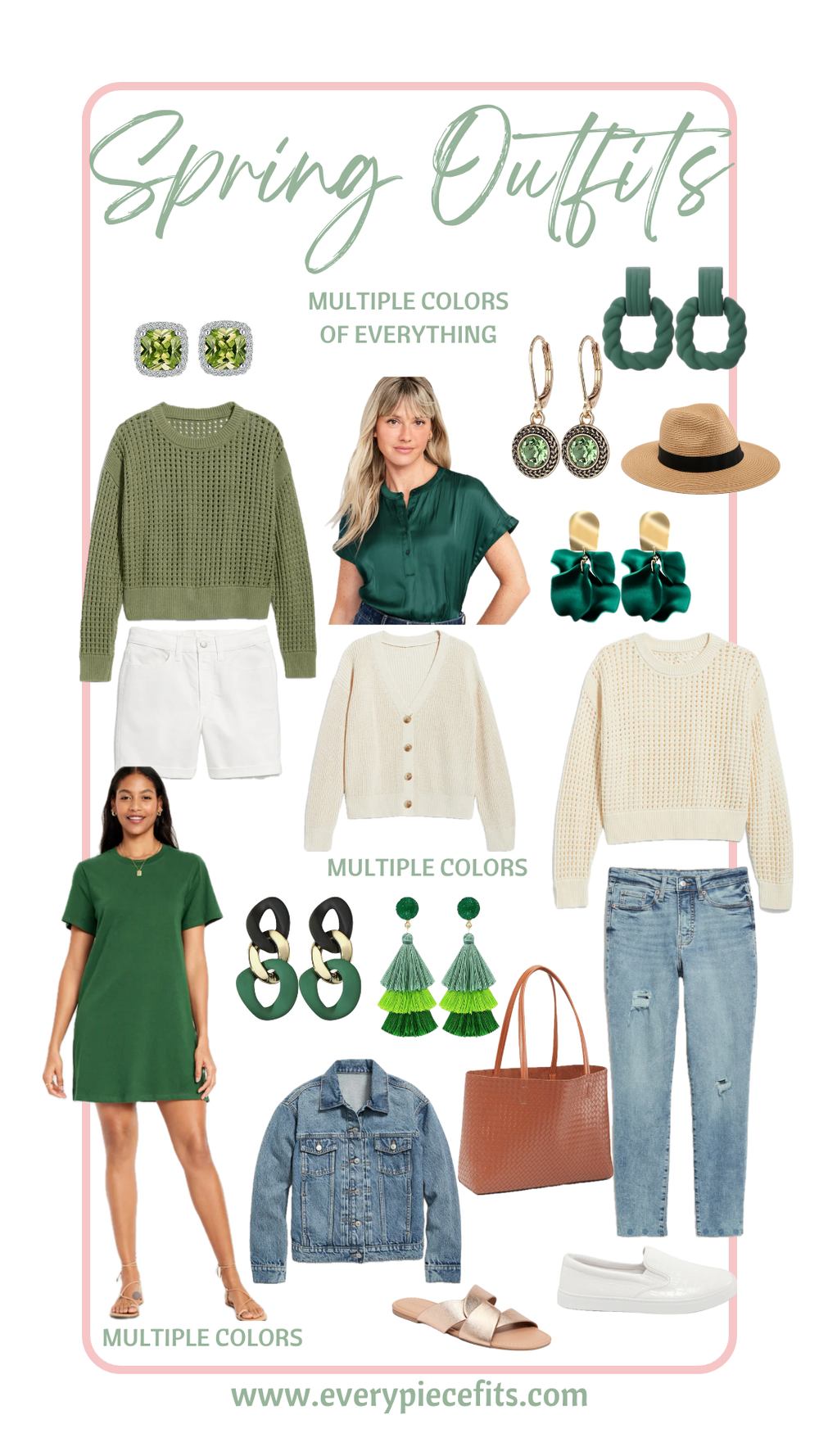 Spring Outfits and Easter Dresses — Every Piece Fits