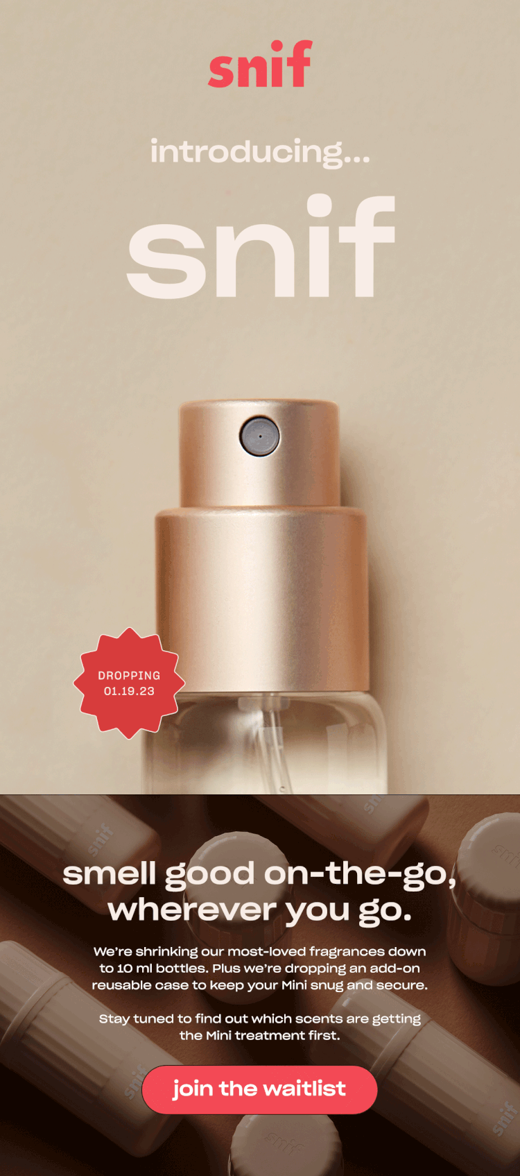 snif — Sarah's Portfolio