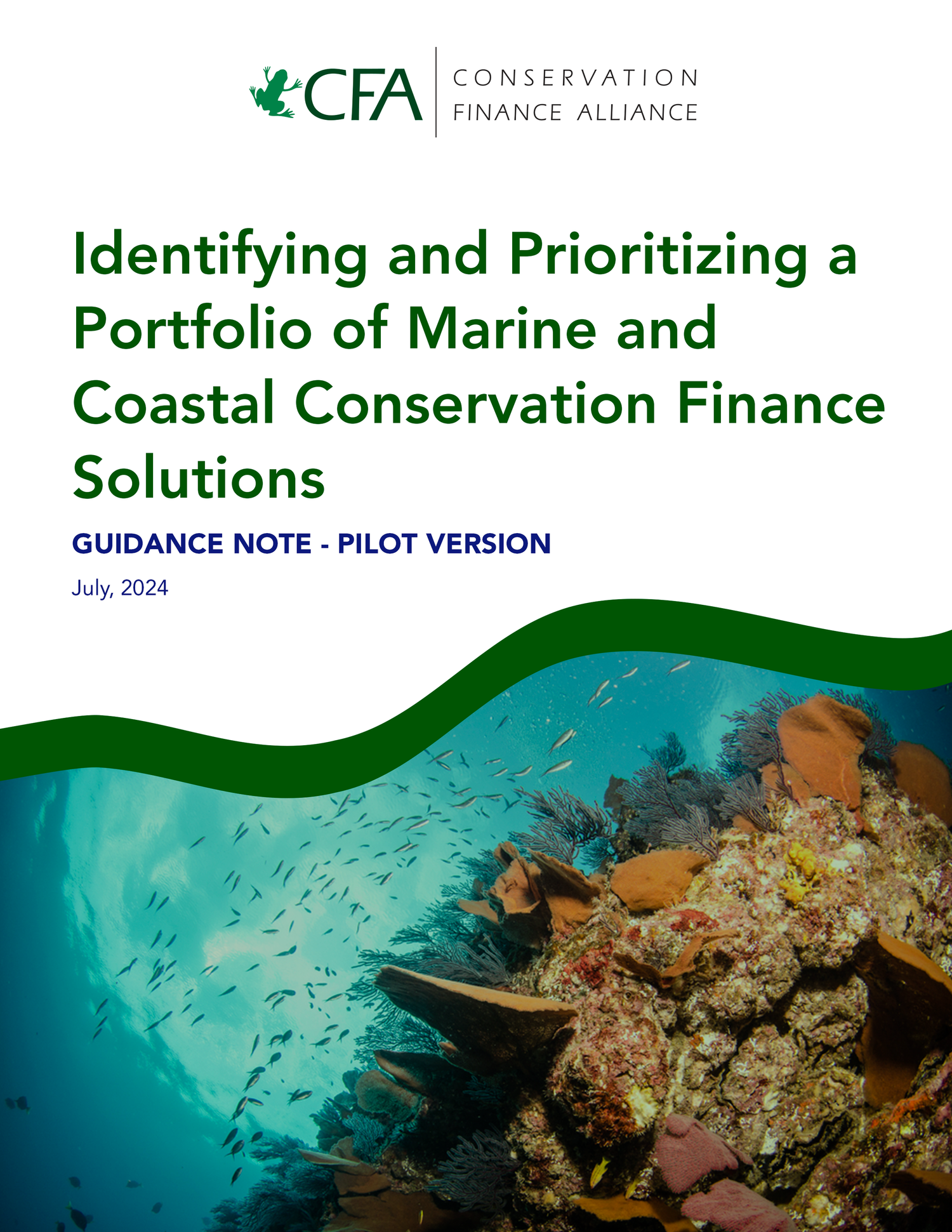 Marine and Coastal Finance — Conservation Finance Alliance