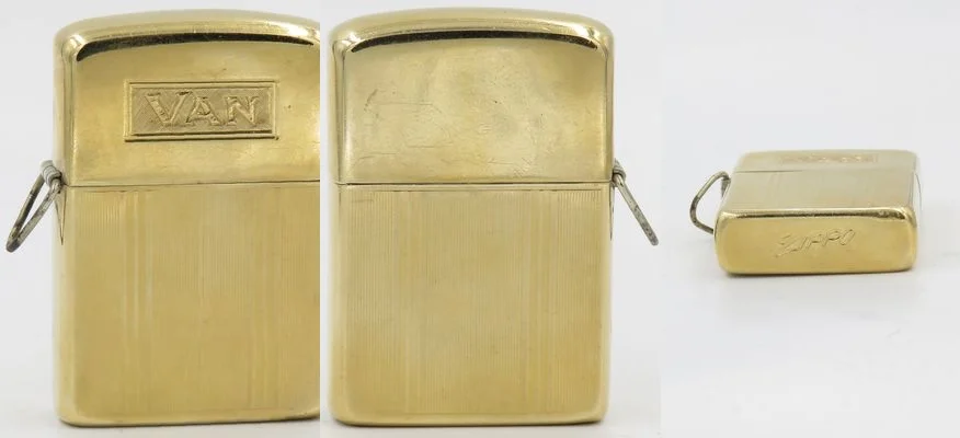 Golden Zippos — LighterGallery.com