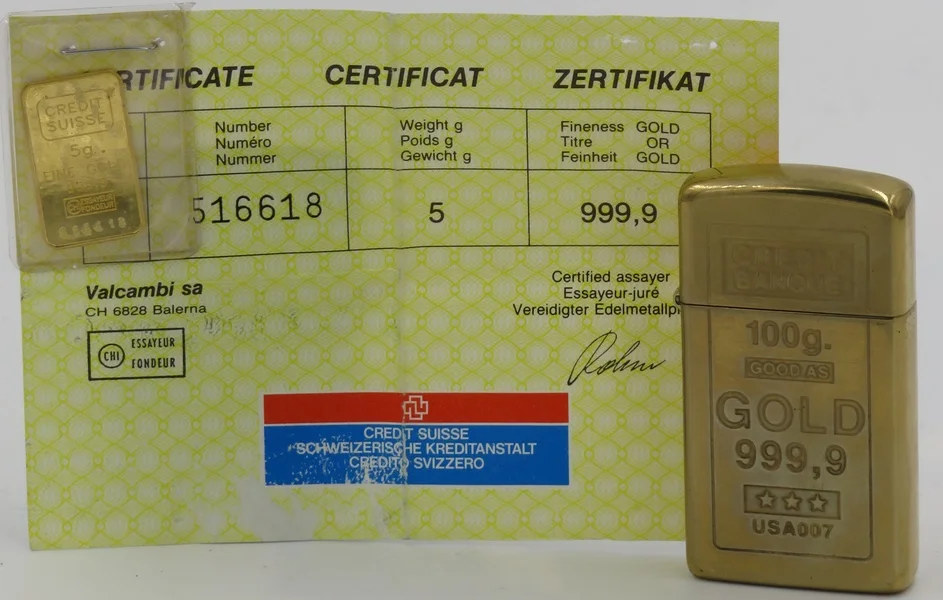 Golden Zippos — LighterGallery.com