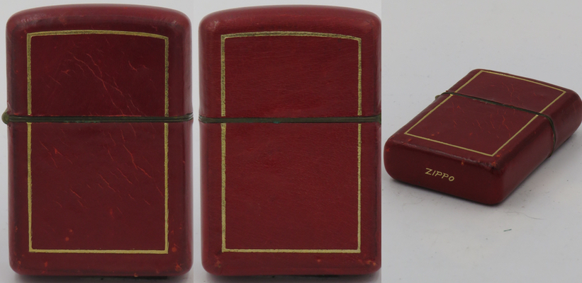 Leather-covered Zippos — LighterGallery.com