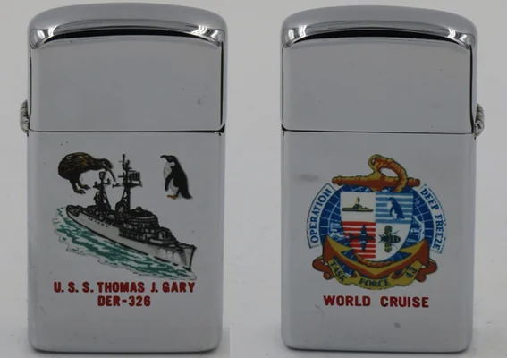 Navy Zippos — LighterGallery.com