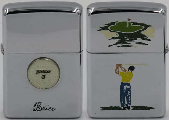 Golf Zippos — LighterGallery.com