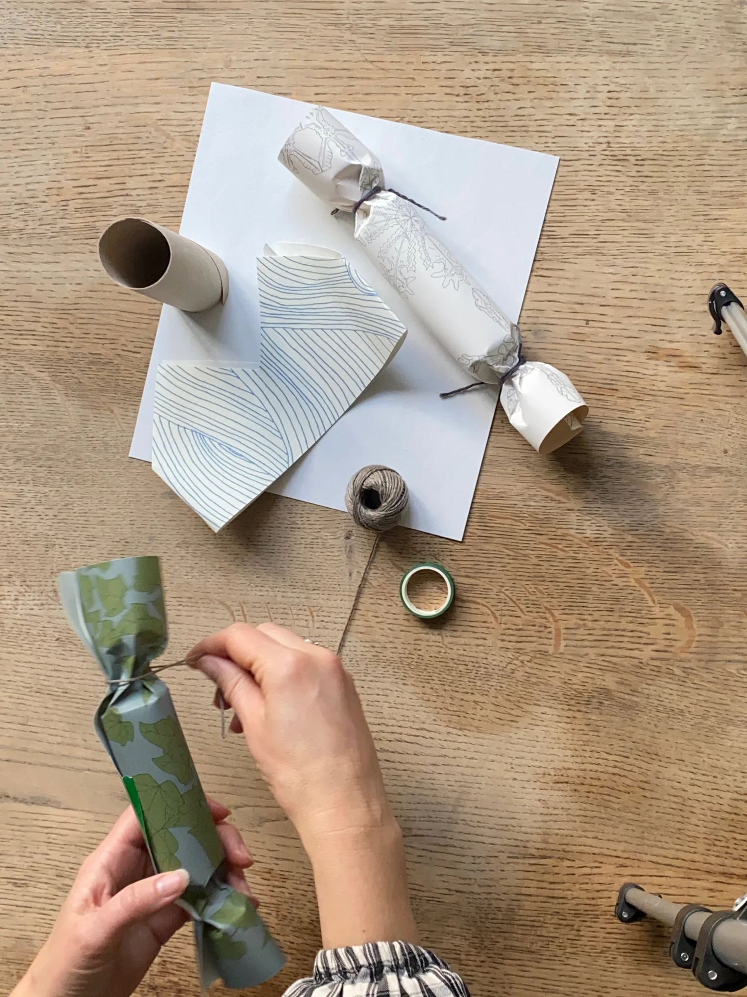 Christmas Crafting- How to make Crackers — Abigail Edwards | Hand drawn ...