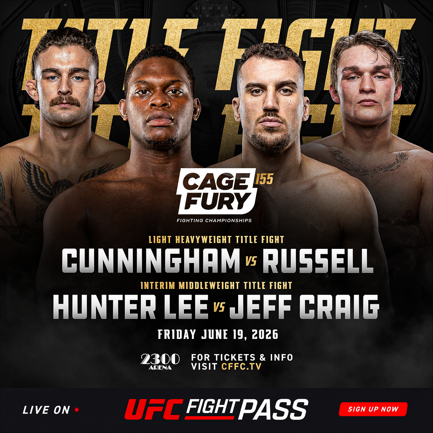 CFFC 155 preview: Two new champions will be crowned as organization ...