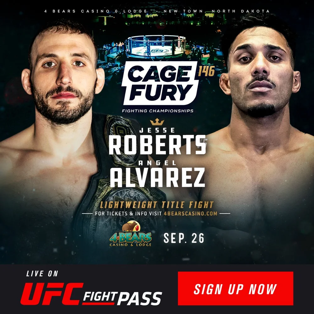 CFFC 146 preview: Champ Jesse Roberts hopes to secure UFC bid, take out ...