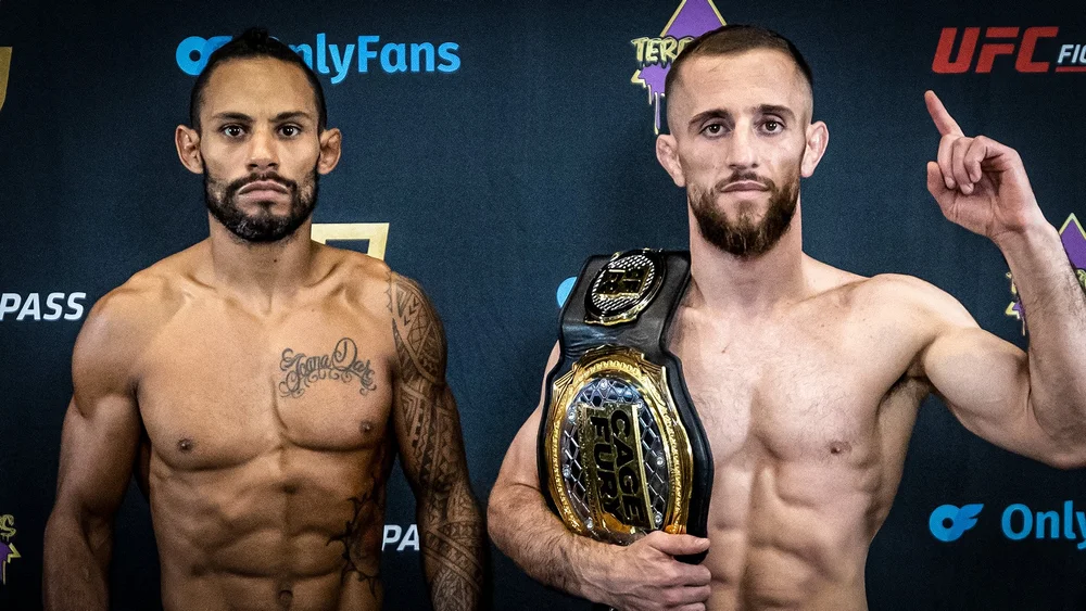 'CFFC 120: Ndregjoni vs. Araujo' official weigh-in results: Champ drops ...