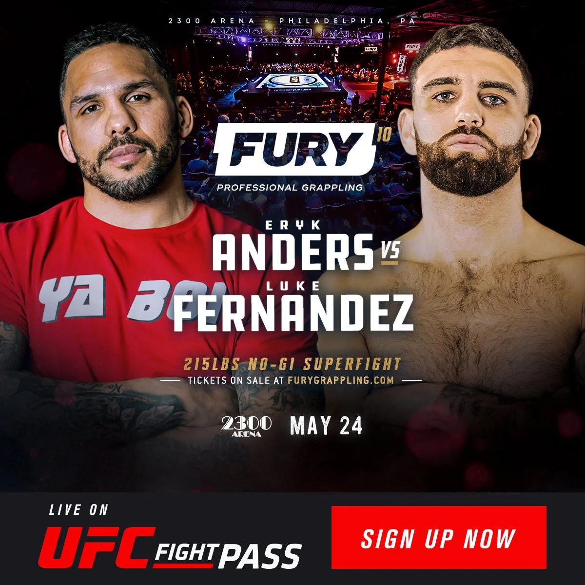 CFFC champ Luke Fernandez sees big opportunity in FURY Professional Grappling 10 headliner ...