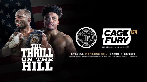 The Union League of Philadelphia, Cage Fury Fighting Championships ...