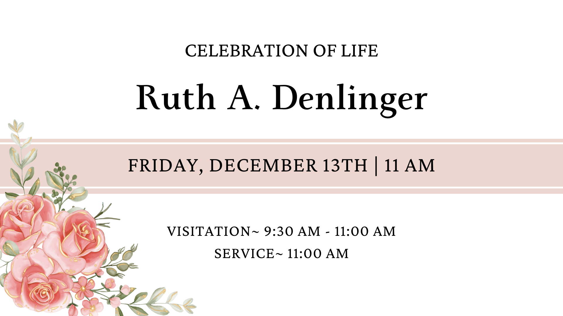 Funerals — Mellinger Mennonite Church