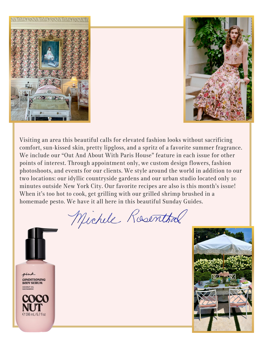 Sunday Guides, Newport, Rhode Island — The Paris House & Flower Girl