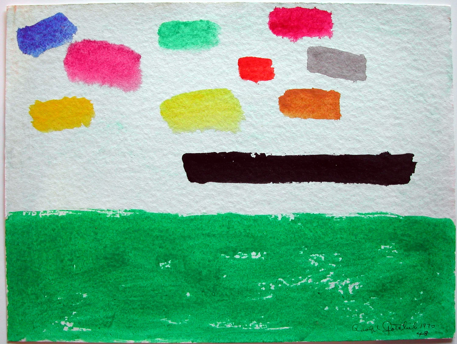 A Closer Look: Adolph Gottlieb's "Units" Paintings — Adolph & Esther ...