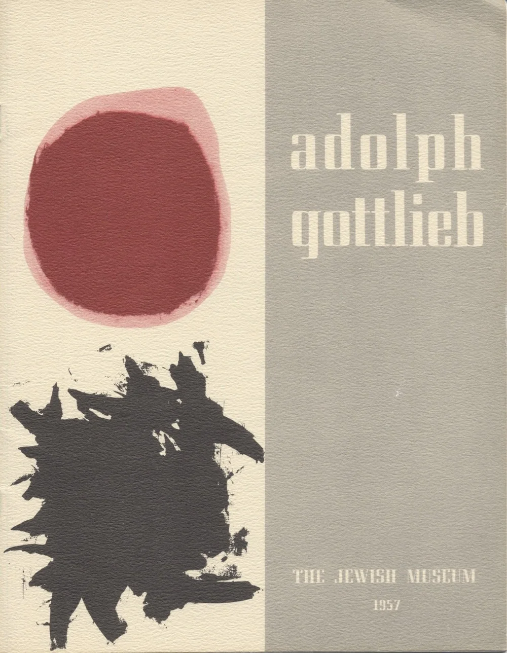 "Adolph Gottlieb" at The Jewish Museum in 1957 — Adolph & Esther ...