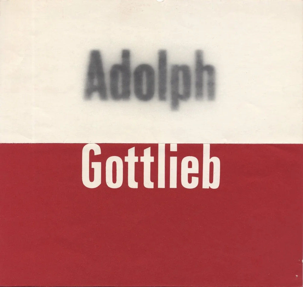 From the Archive: Martin Friedman and Adolph Gottlieb — Adolph & Esther ...