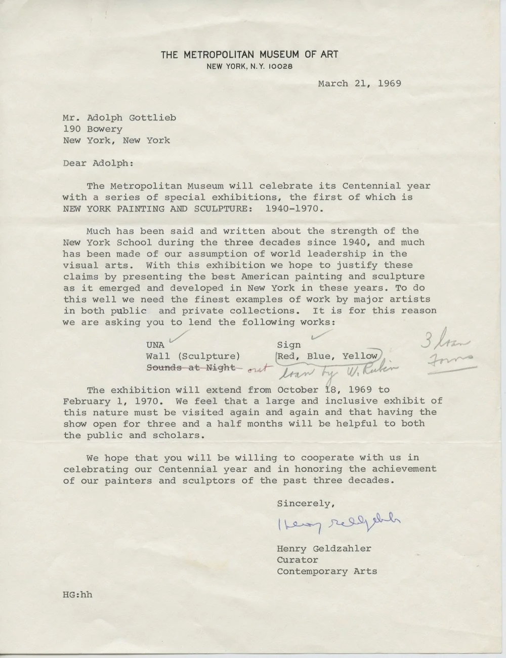 Gottlieb in "New York Painting and Sculpture 1940–1970" at the ...