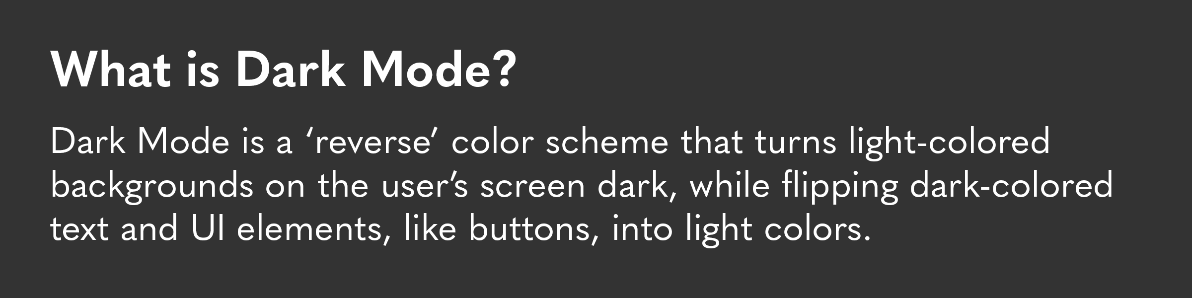Dark Mode Design & Code Basics for Email Marketers