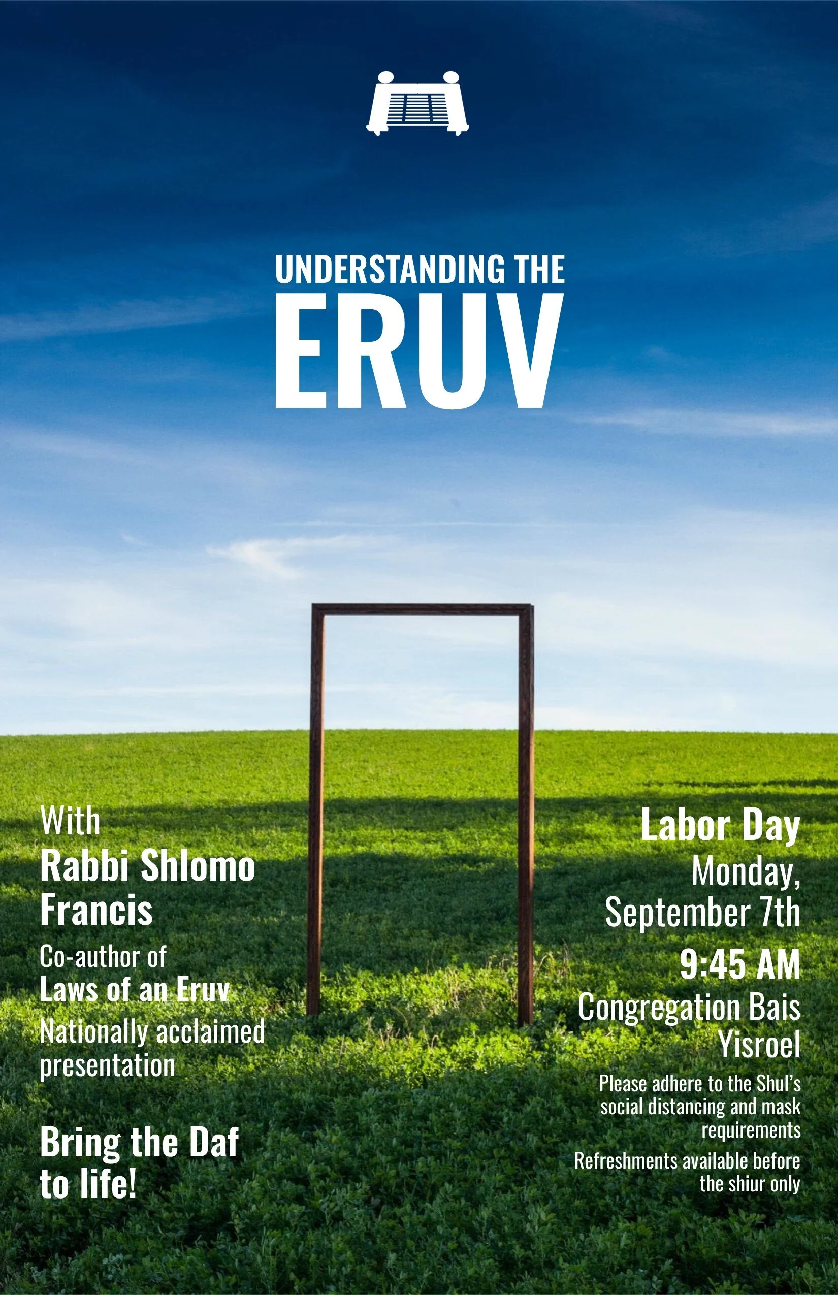 Understanding the Eruv — Minneapolis Community Kollel