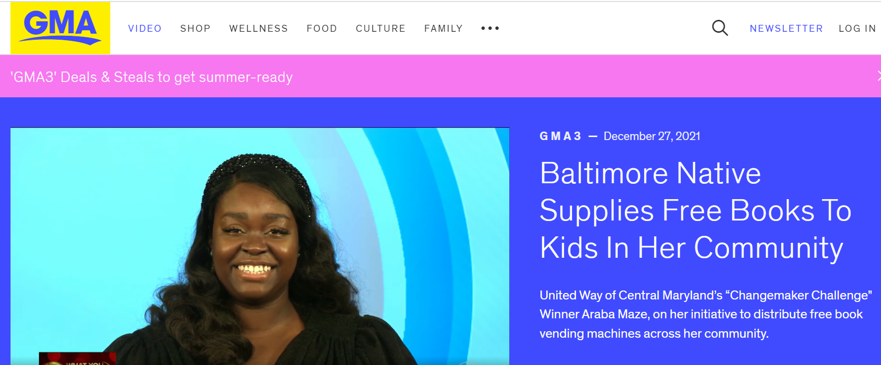 2023 Fellow Focus: Araba Maze + Storybook Maze - Camelback Ventures