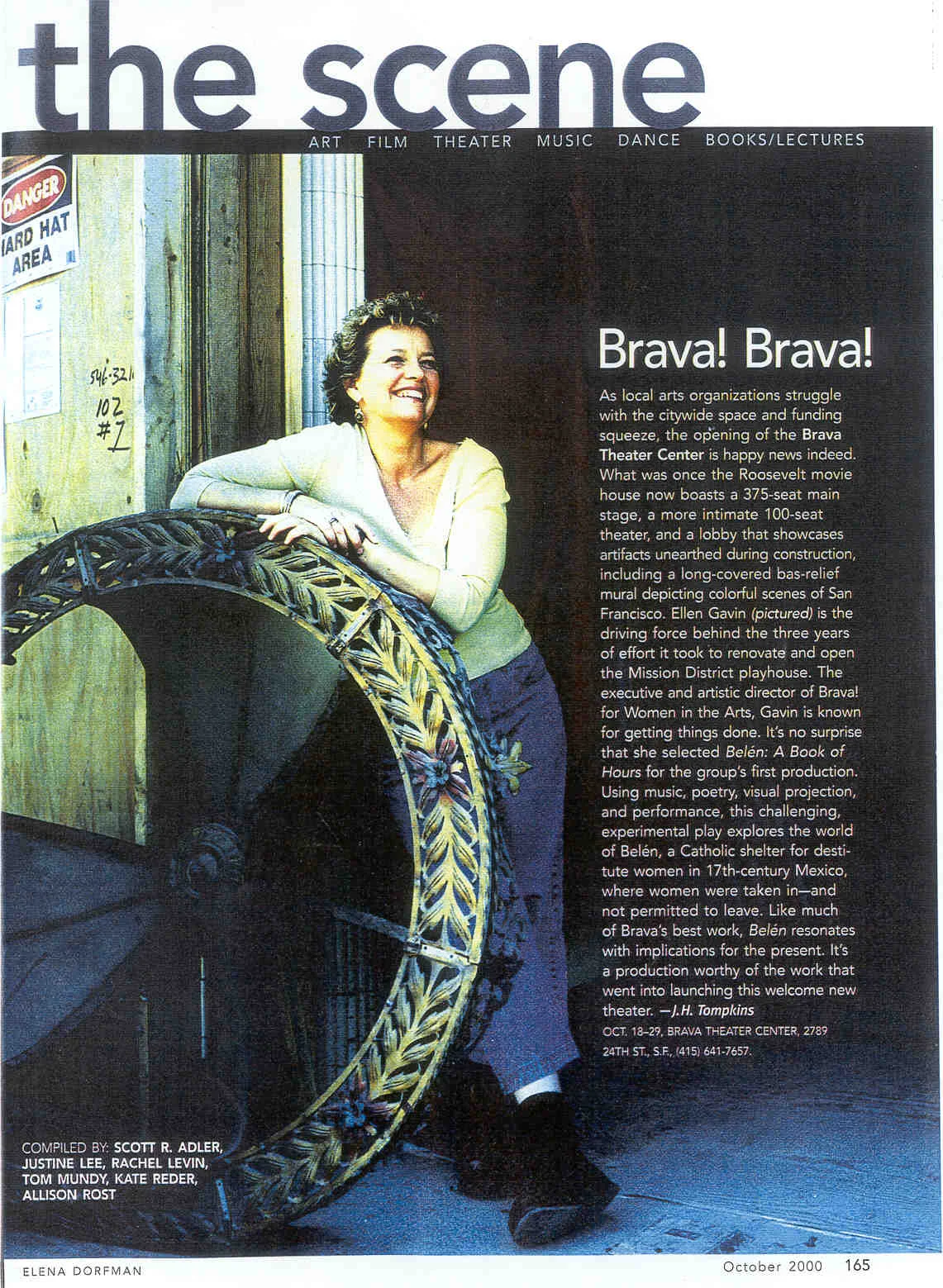 History — Brava for Women in the Arts