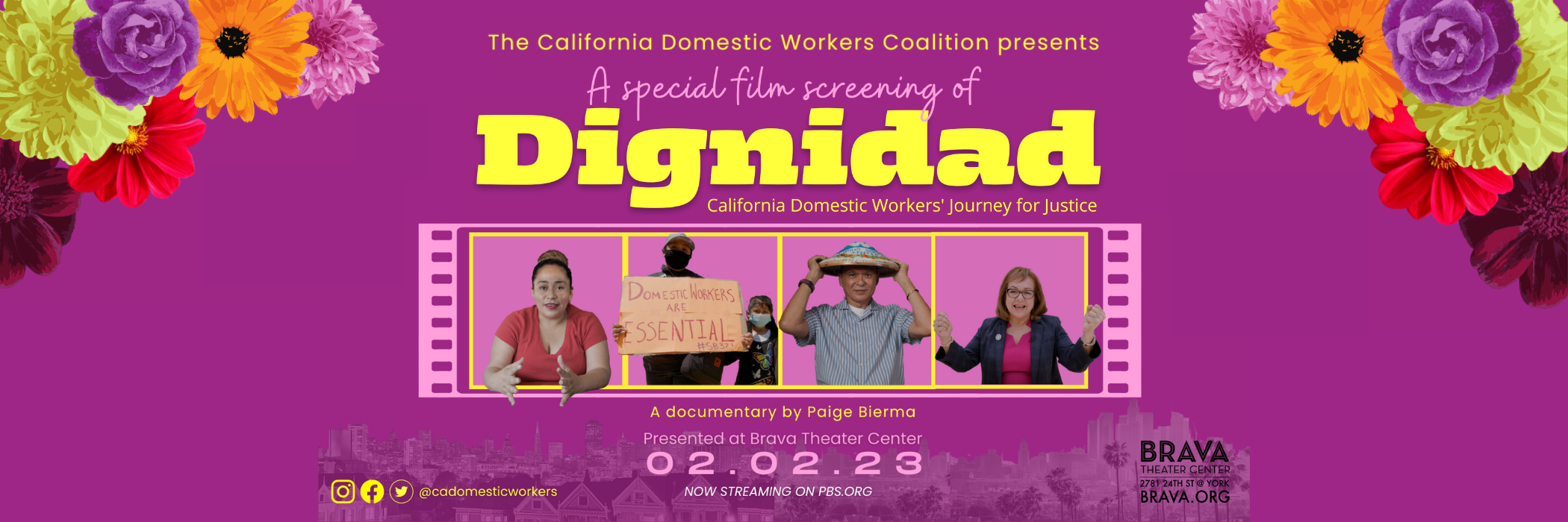 Dignidad Film Screening — Brava for Women in the Arts