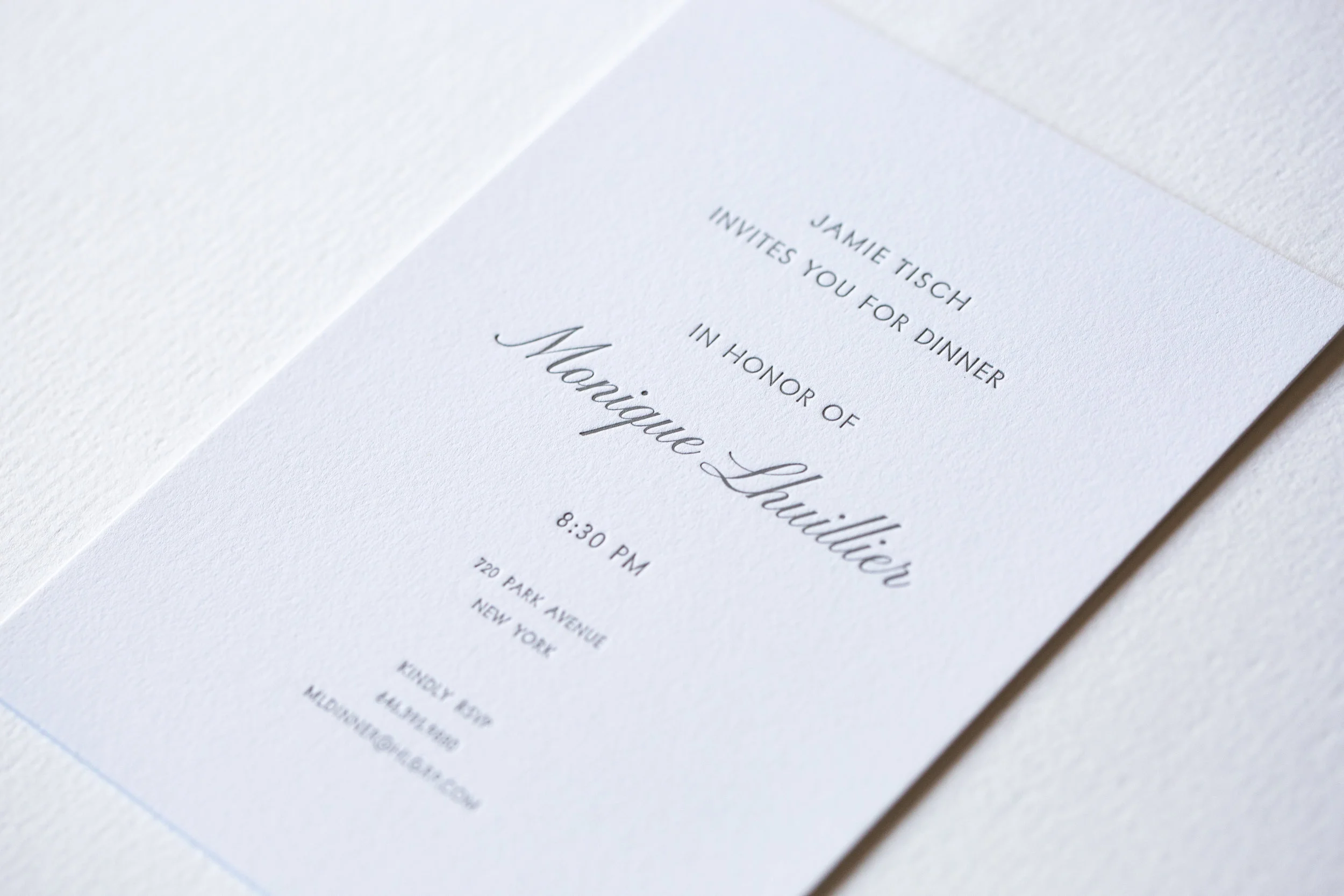 Event Invitations — Aardvark Letterpress