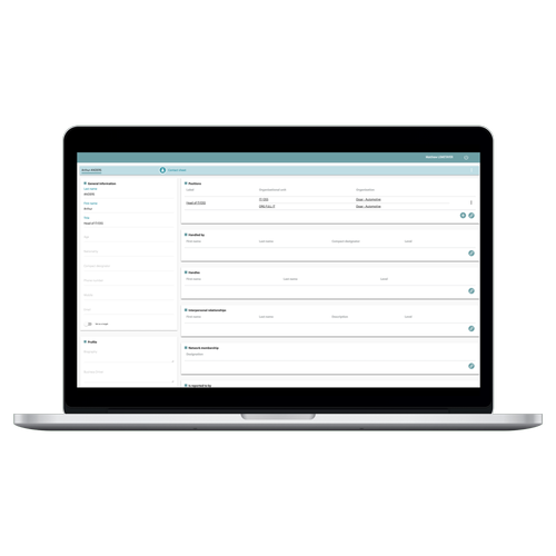 Powerscope, software for relationship capital management — Perfluence