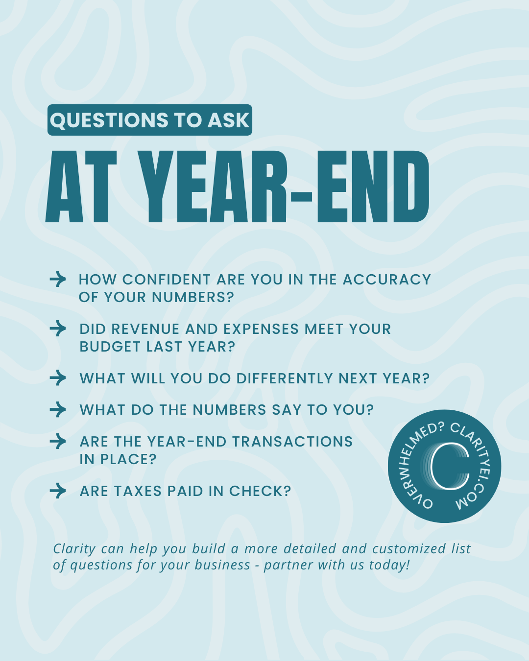 Closing Out 2024: Year-End Questions Every Small Business Should Ask ...