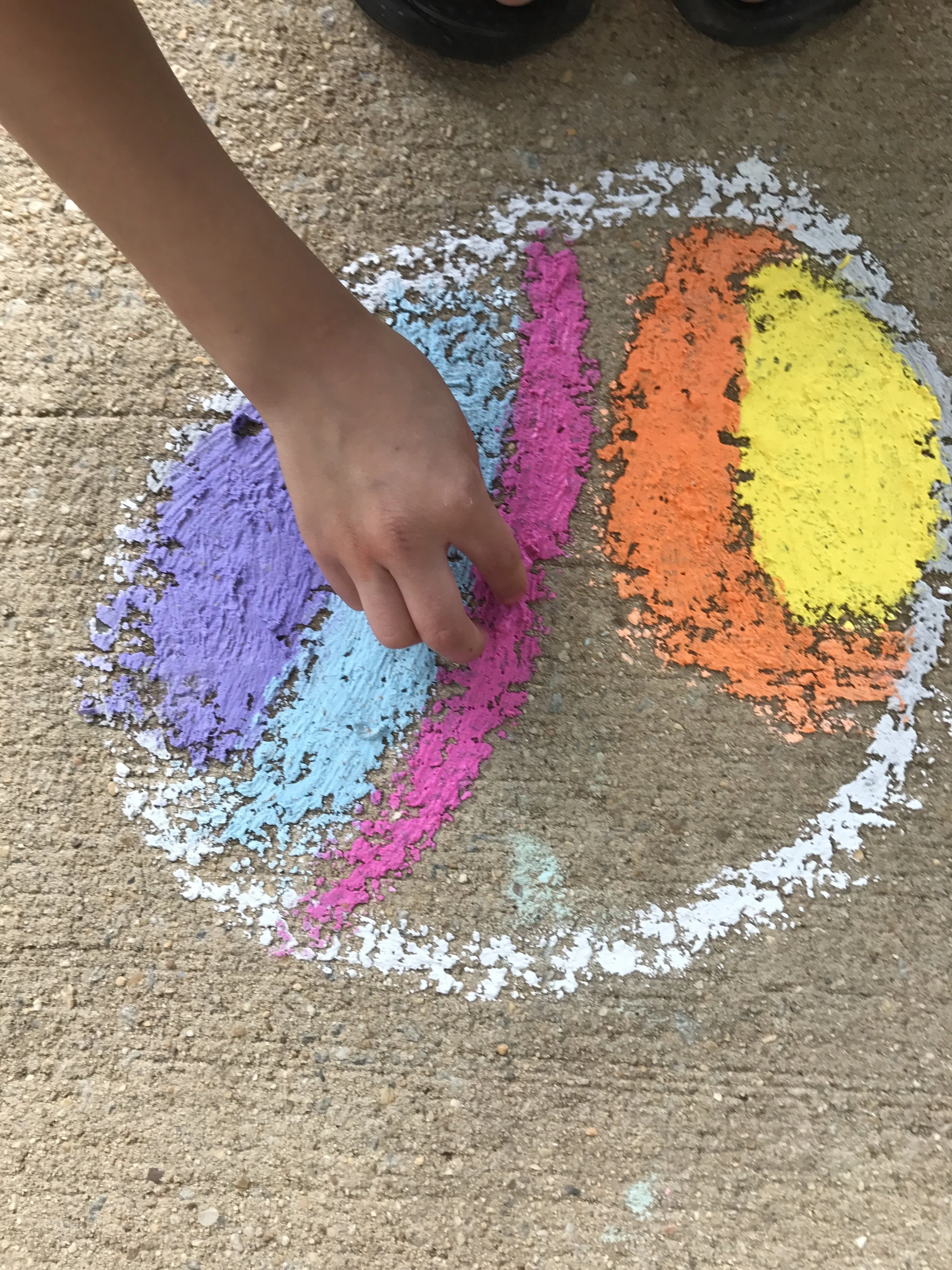 Coloring With Sidewalk Chalk [2025]