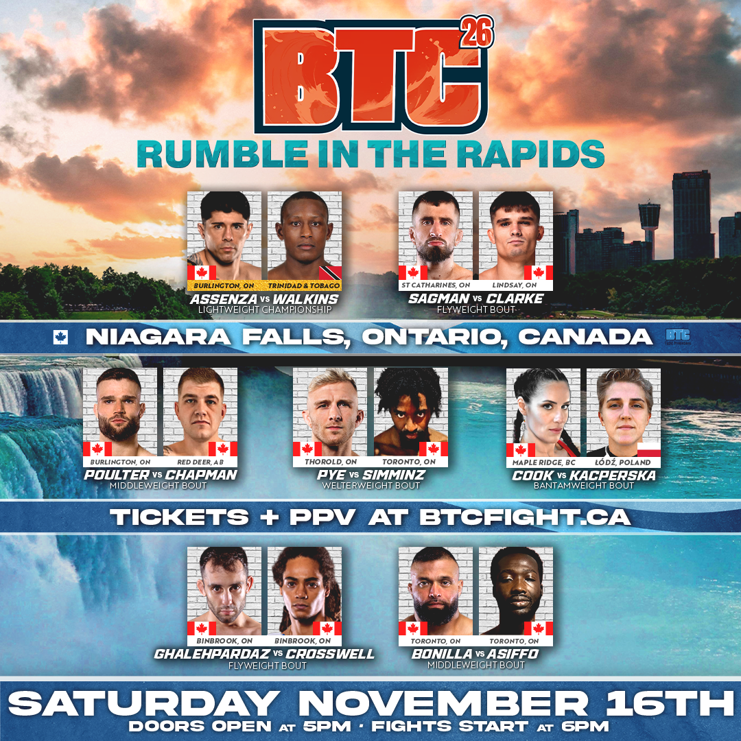 BTC Fight Promotions | Ontario's No. 1 MMA Promotion