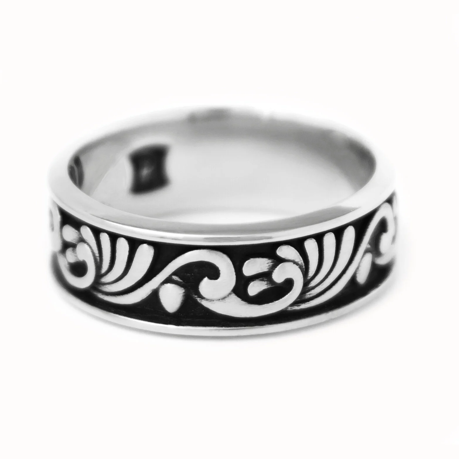 Greek Inspired wedding bands — Dana Arts