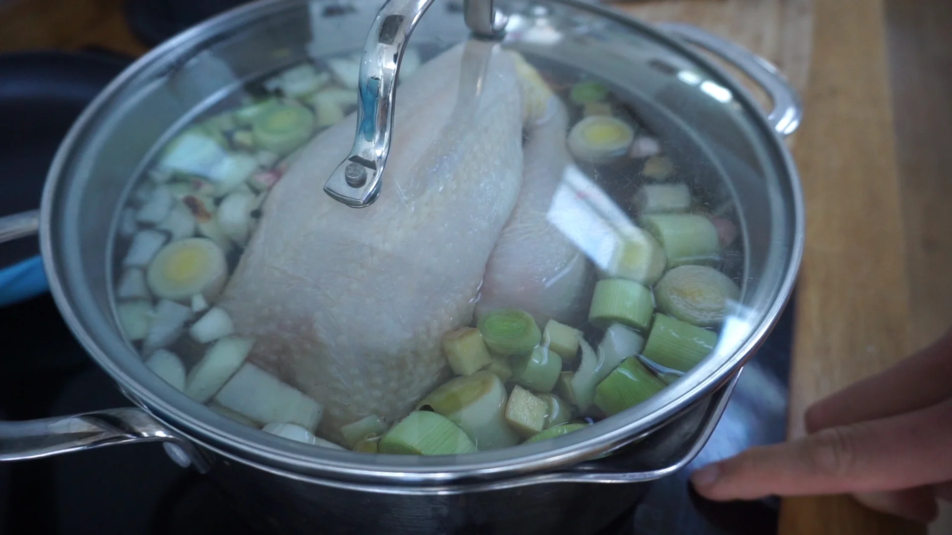 Thai Poached Whole Chicken With Steamed Vegetables — Bodyweight Warrior